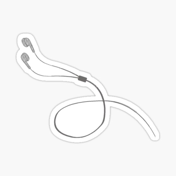Headphones Stickers | Redbubble