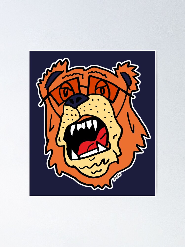 "Da Bear from Da Chi" Poster for Sale by LockedUp | Redbubble