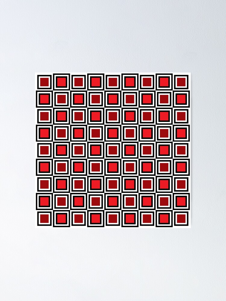 "Box Within Box Pattern no. 44" Poster for Sale by NeilFeigeles | Redbubble