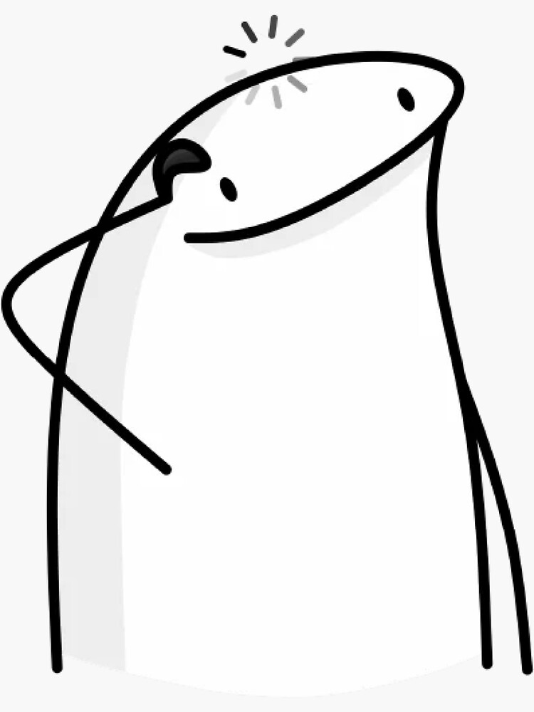 "Funny Flork Memes" Sticker for Sale by awalkont | Redbubble