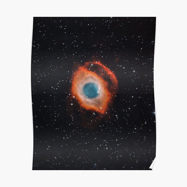 "Helix Nebula" Poster for Sale by Lrenz | Redbubble