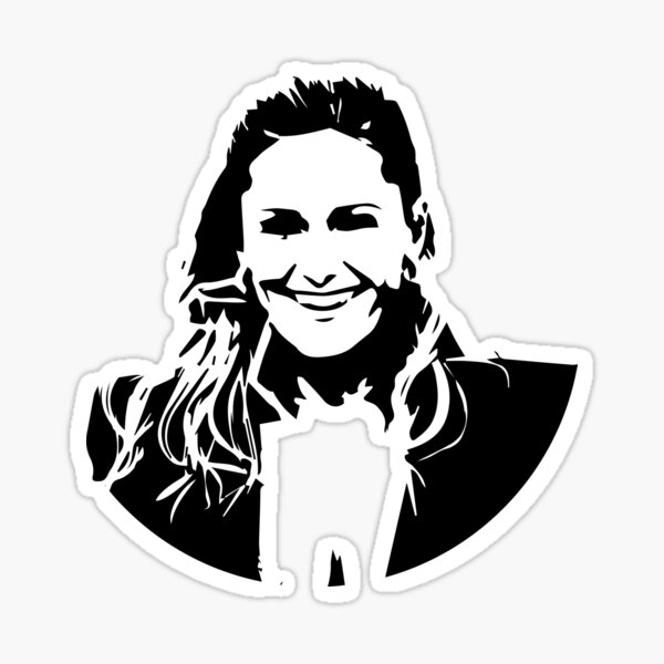 "Helene Fischer singer illustration " Sticker for Sale by Colors-up ...