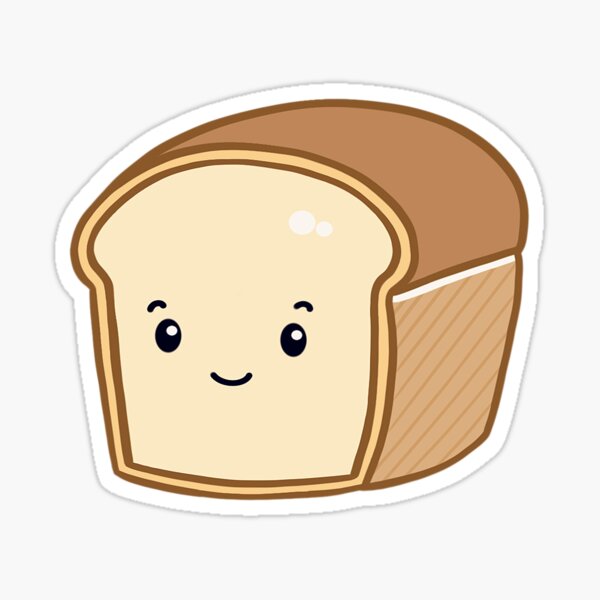 "bread loaf" Sticker for Sale by enchantcrs | Redbubble