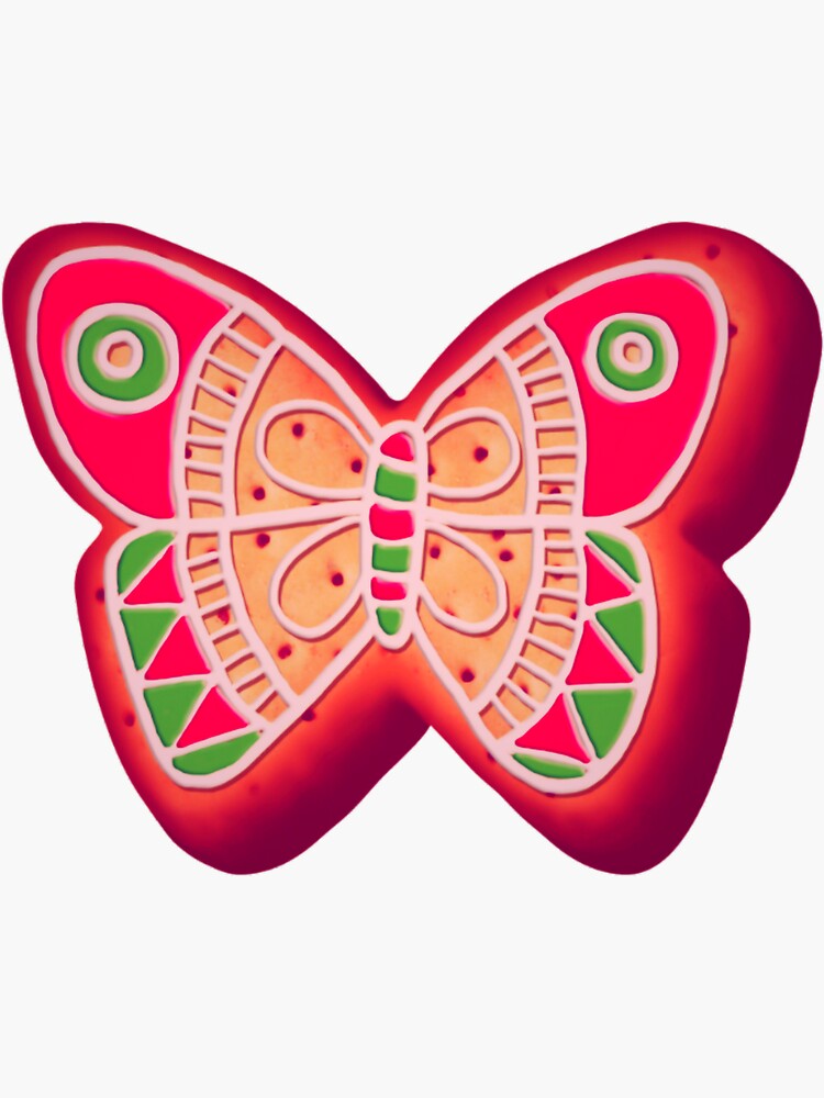 "merry christmas Butterfly " Sticker for Sale by Darkxplanet | Redbubble
