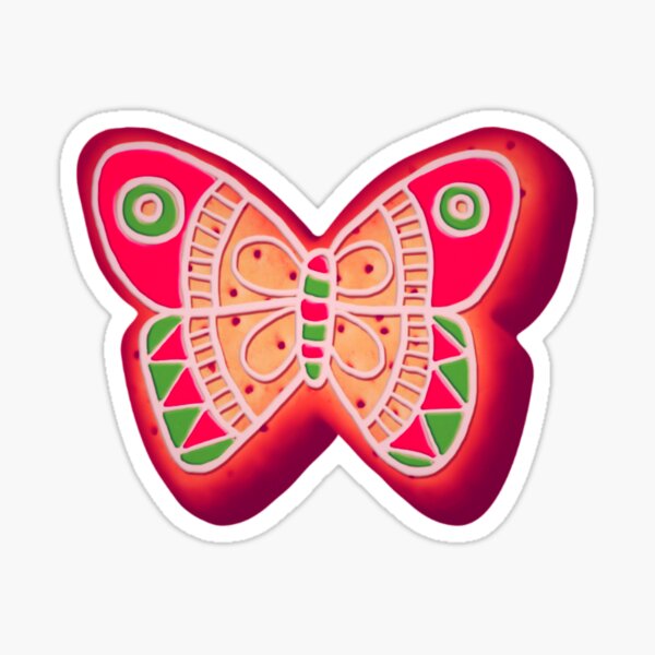 "merry christmas Butterfly " Sticker for Sale by Darkxplanet | Redbubble