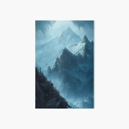 "Steep mountain, landscape, fantasy, conceptual art, digital art," Art ...