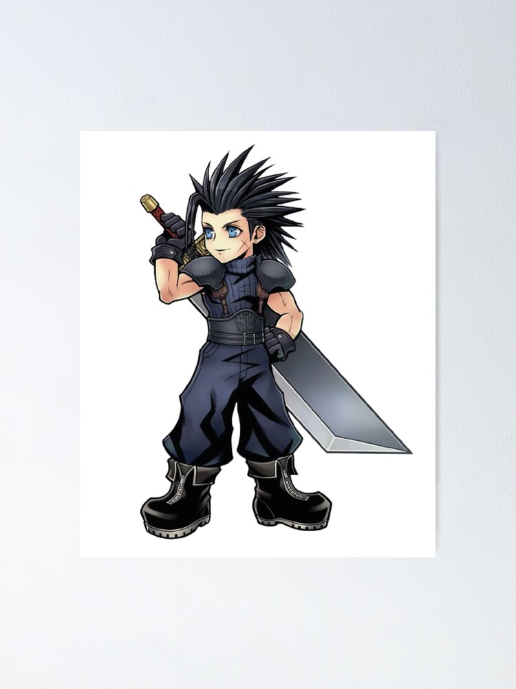 "Crisis Core Final Fantasy VII Reunion" Poster for Sale by gangstastyle ...