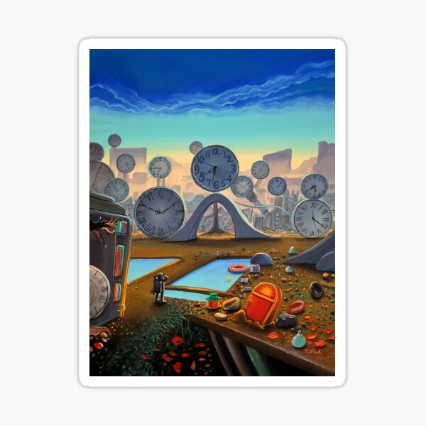 "Time Management" Sticker for Sale by flooko | Redbubble