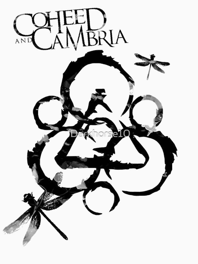 "Coheed and Cambria Dragonfly" Essential T-Shirt for Sale by ...