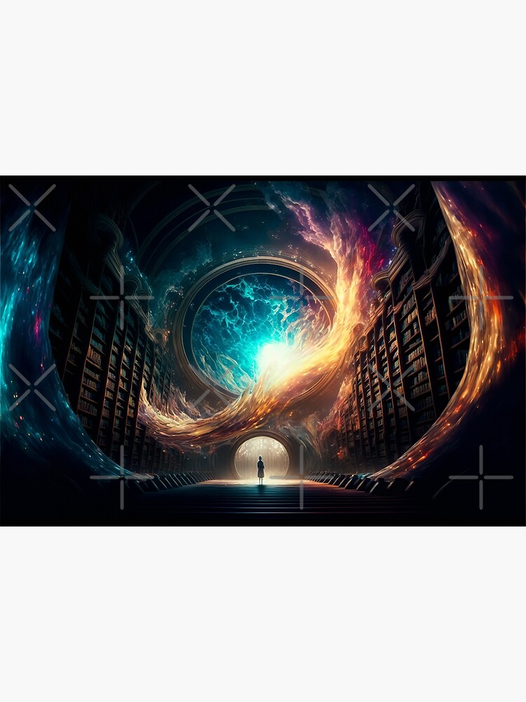 "The Celestial Library: A Realm of Eternal Learning | Akashic Records ...