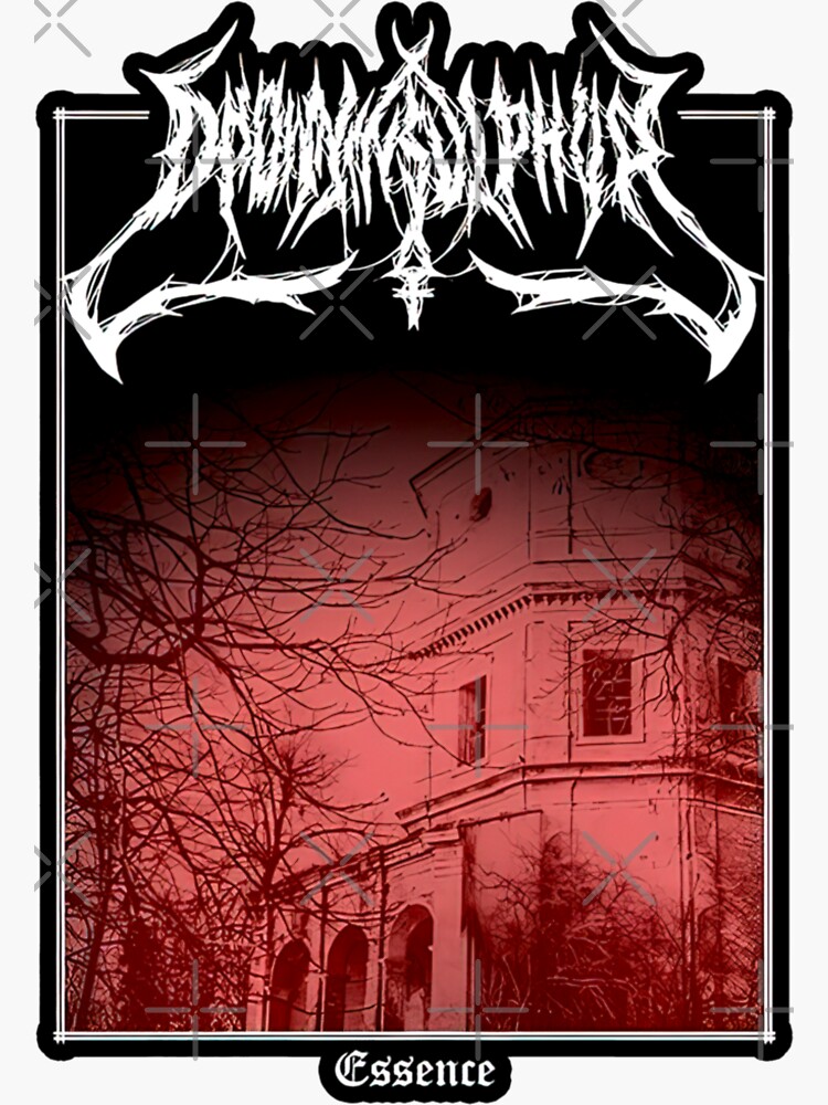"Evil House Against Evil" Sticker for Sale by TillmanMckin | Redbubble