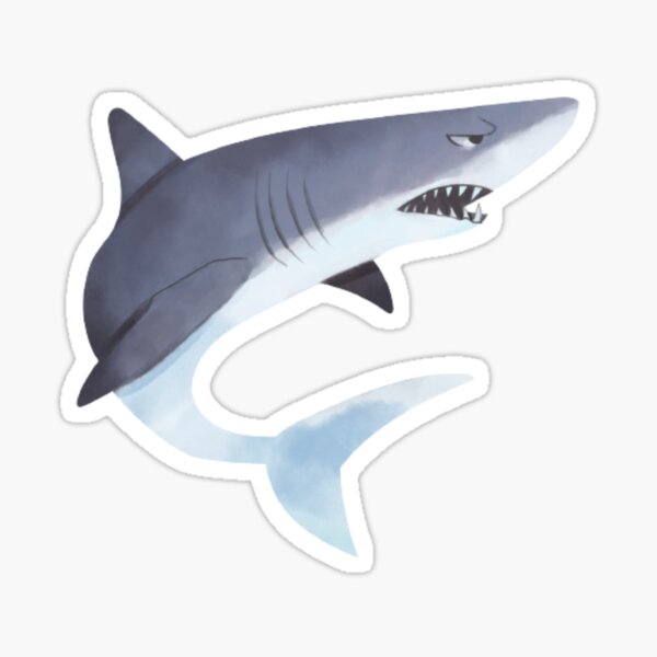 "shark" Sticker for Sale by Mangalic1995 | Redbubble