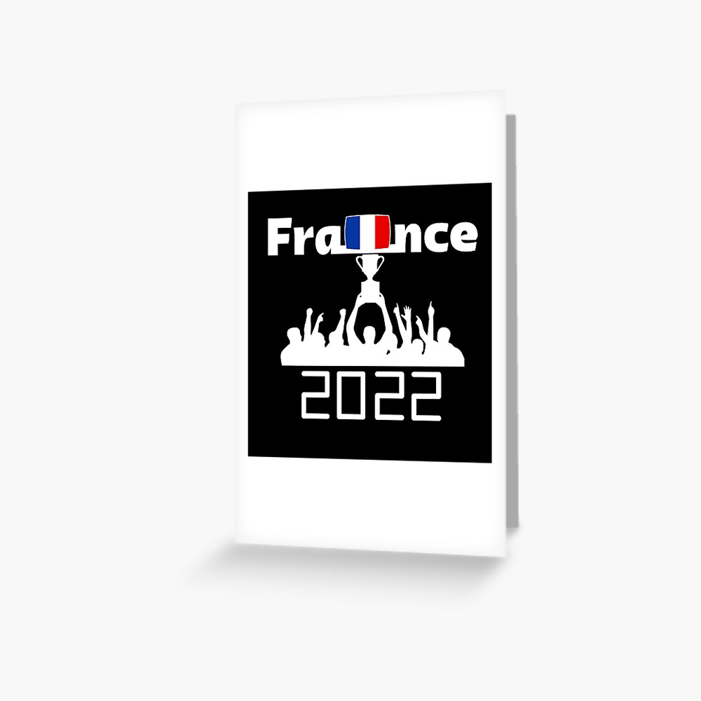 Fifa World Cup 2022 Winner France 2022 Qatar 2022 Greeting Card For
