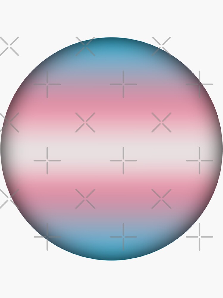 "Transgender Gradient" Sticker for Sale by krismfischer | Redbubble