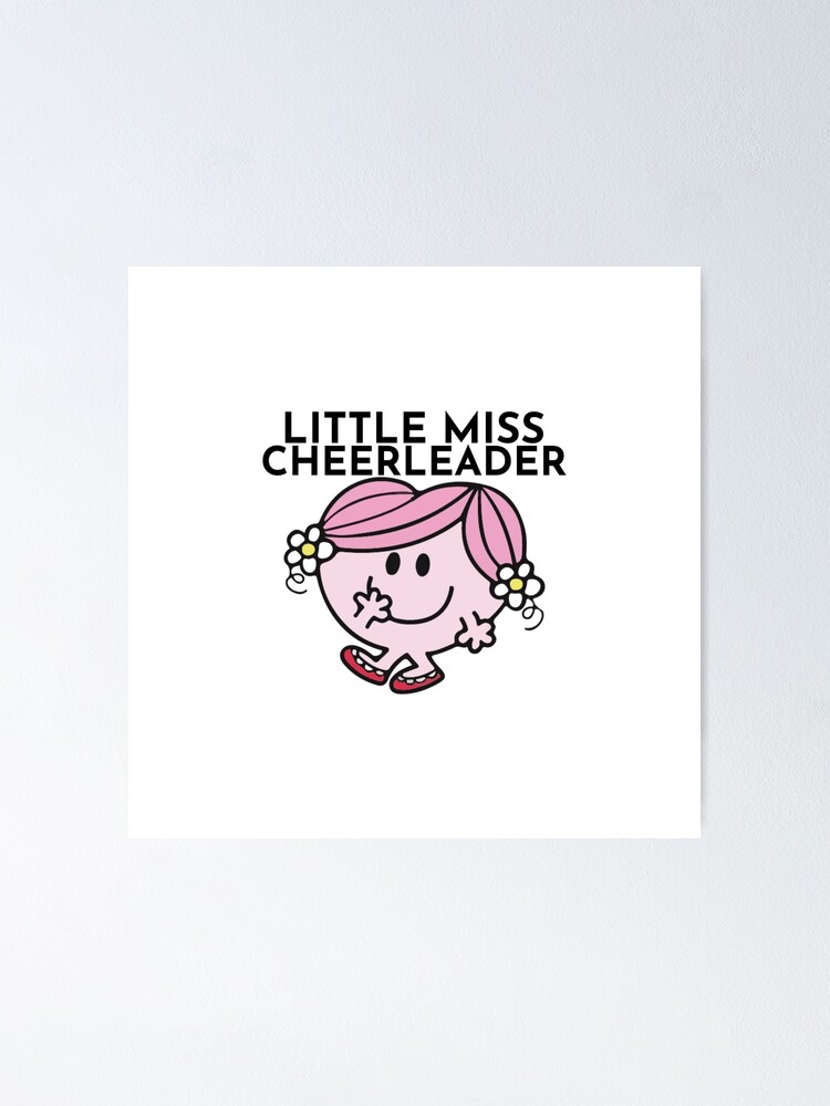 "Little Miss Cheerleader" Poster for Sale by BoldNFresh | Redbubble