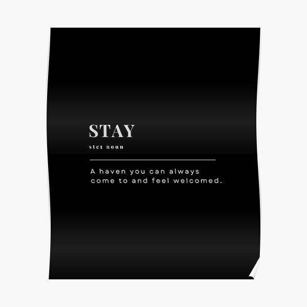 "Stray Kids Stay fandom" Poster for Sale by Monahh98 | Redbubble