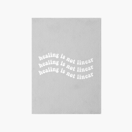 "Healing is Not Linear | Stone Grey | Mental Health, Trauma, Addiction ...