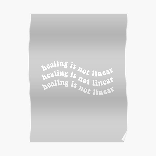 "Healing is Not Linear | Stone Grey | Mental Health, Trauma, Addiction ...