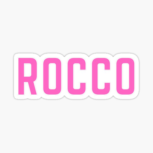 "Rocco" Sticker for Sale by Mikalozan | Redbubble