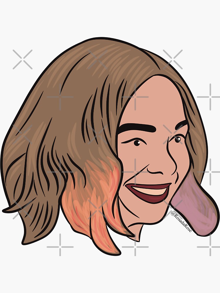 "Enid #1" Sticker for Sale by Rosadarose | Redbubble