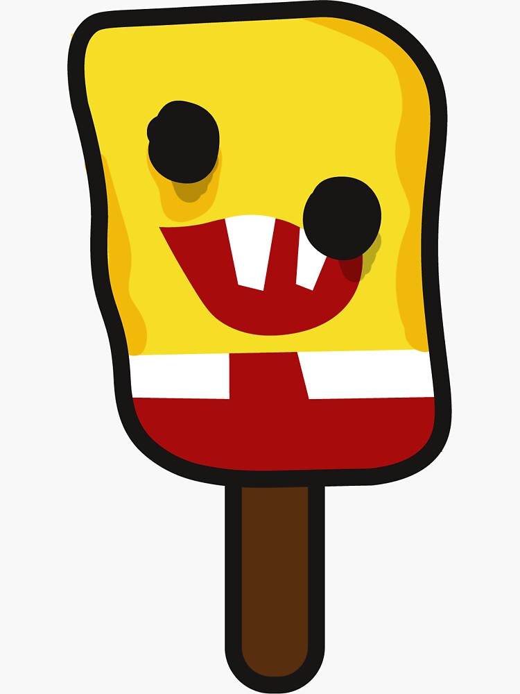 "Sponge Pop" Sticker for Sale by Gemmidragon | Redbubble