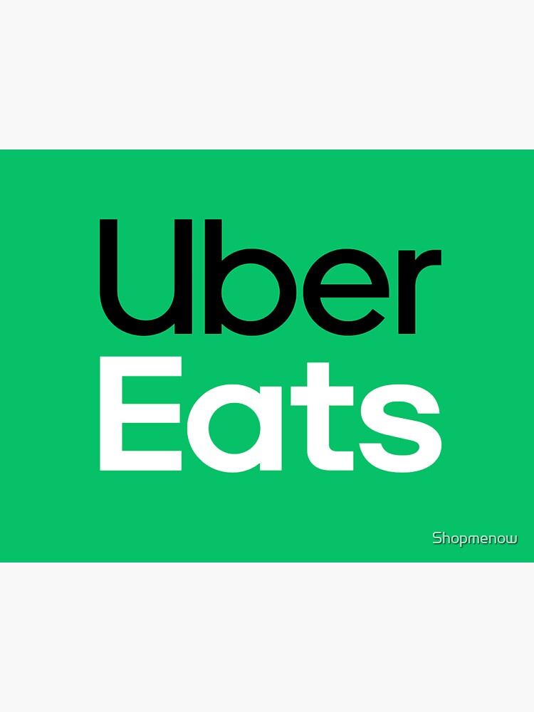 "ubereats" Sticker for Sale by Shopmenow | Redbubble