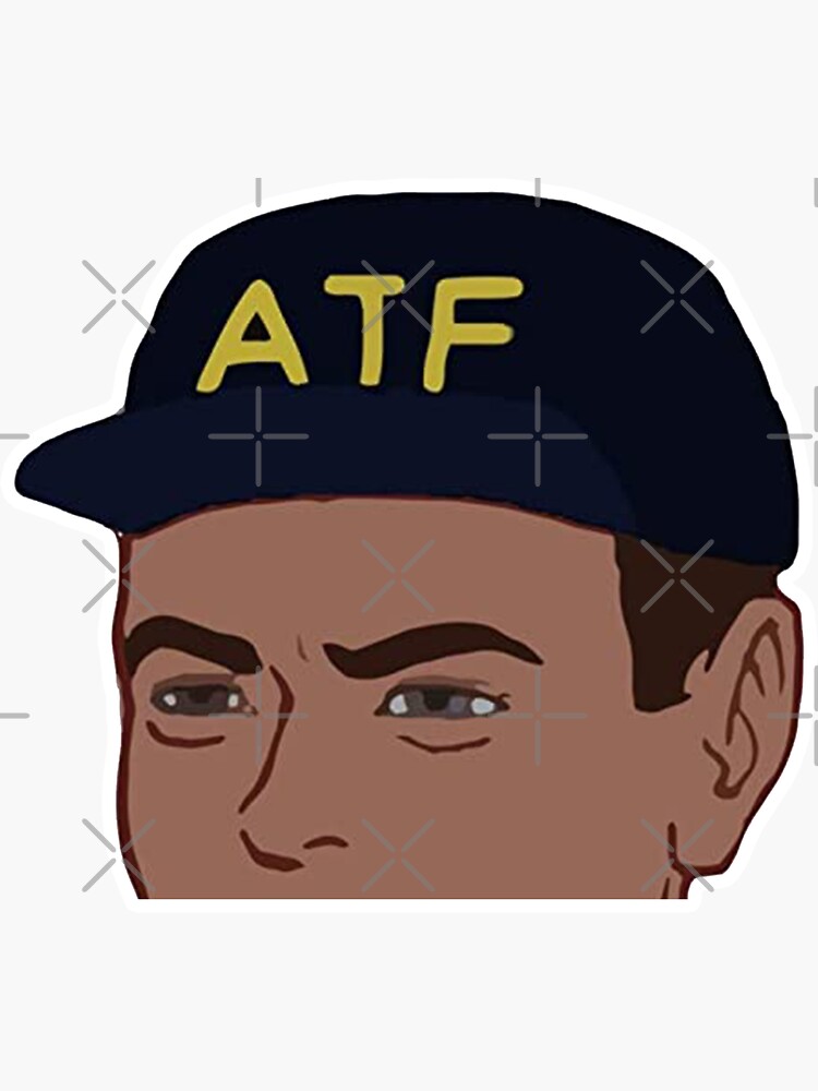 "ATF Guy" Sticker for Sale by liyhon | Redbubble