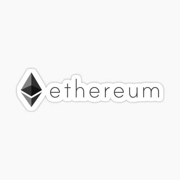 "Ethereum #1 (ETH)" Sticker for Sale by StreetNoise | Redbubble