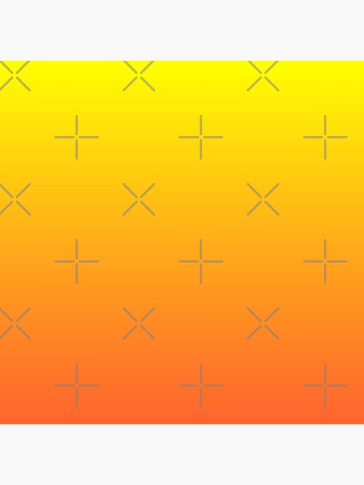 "Orange TO Yellow Fade - G3 | Orange Gradient To Yellow" Poster for ...