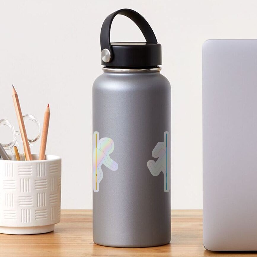 "Portal stickers" Sticker for Sale by Aaron Scott | Redbubble