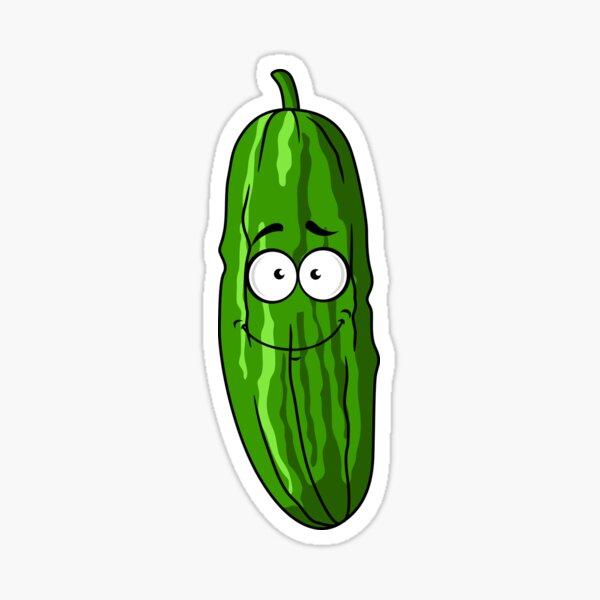 "Goofy Little Pickle" Sticker for Sale by GypsyGarou | Redbubble