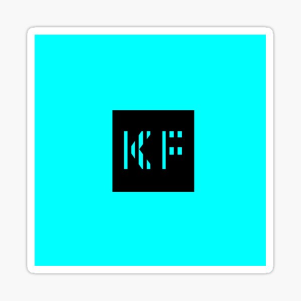 "Internal KF Logo" Sticker for Sale by KingFowlkes | Redbubble