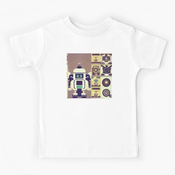 "AI-generated modern anatomical parts of a robot" Kids T-Shirt for Sale ...