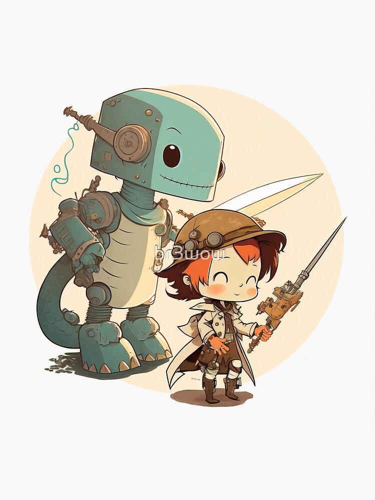 "Prince Noah on her turtle robot ready to save the universe" Sticker ...