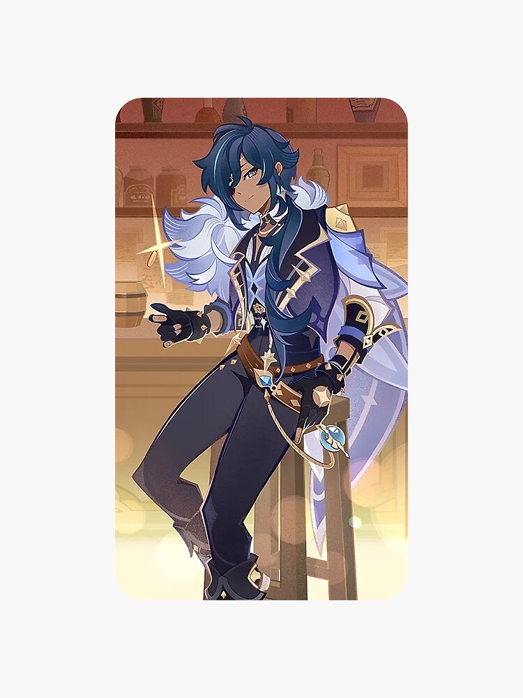 "Genshin Impact TCG | Kaeya" Sticker for Sale by MonaMegistus | Redbubble