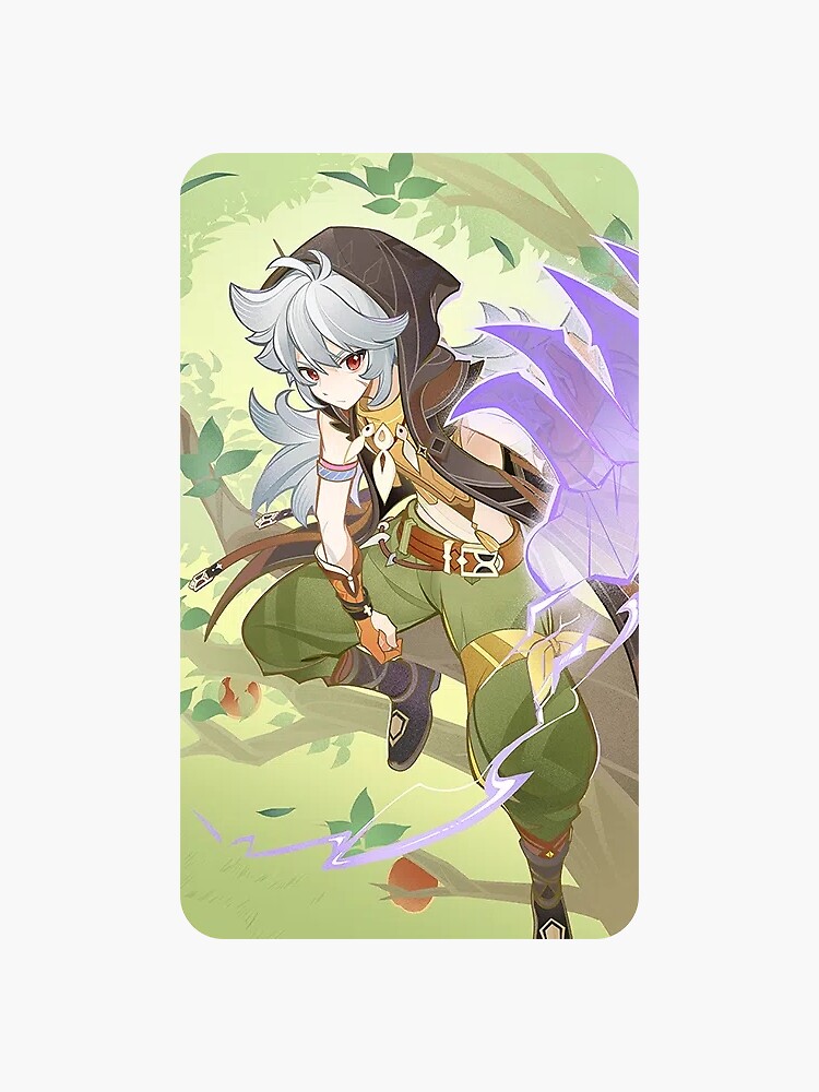 "Genshin Impact TCG | Razor" Sticker for Sale by MonaMegistus | Redbubble