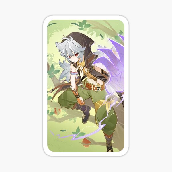 "Genshin Impact TCG | Razor" Sticker for Sale by MonaMegistus | Redbubble