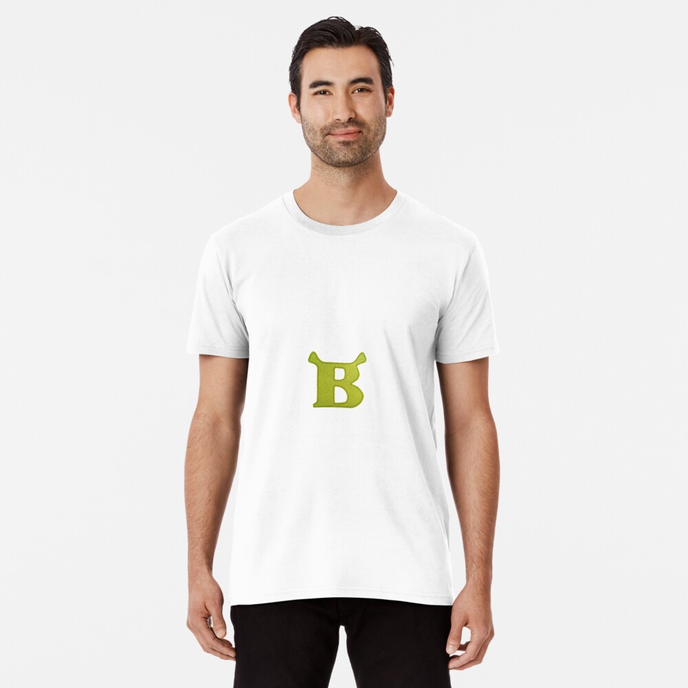 "Shrek Letter B Name" Sticker for Sale by DMoney9 | Redbubble