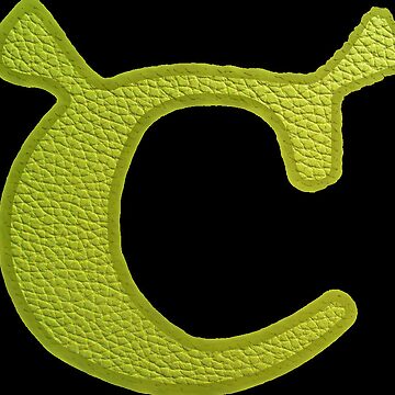 "Shrek Letter C Name" Sticker for Sale by DMoney9 | Redbubble