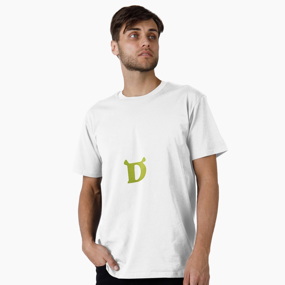 "Shrek Letter D Name" Sticker for Sale by DMoney9 | Redbubble