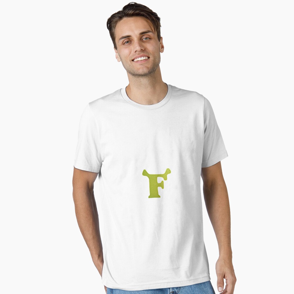"Shrek Letter F Name" Sticker for Sale by DMoney9 | Redbubble
