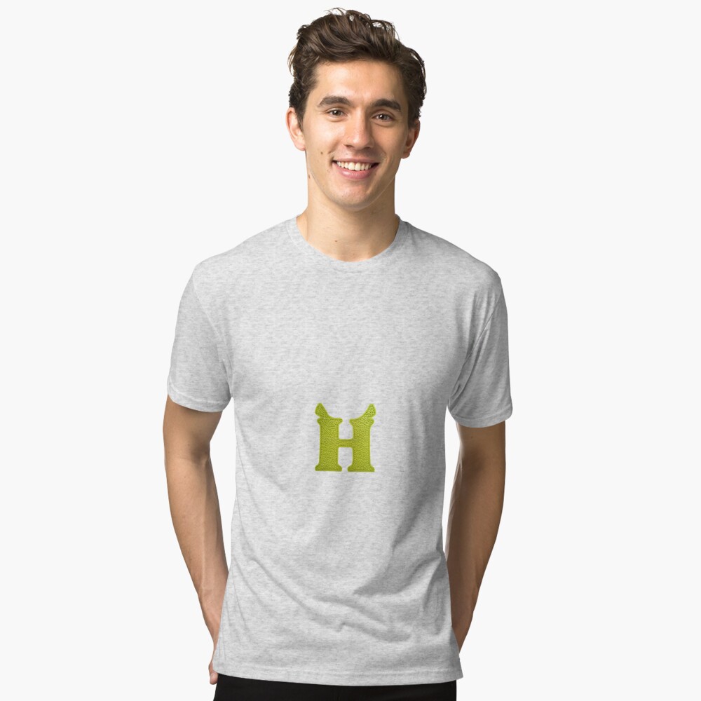 "Shrek Letter H Name" Sticker for Sale by DMoney9 | Redbubble