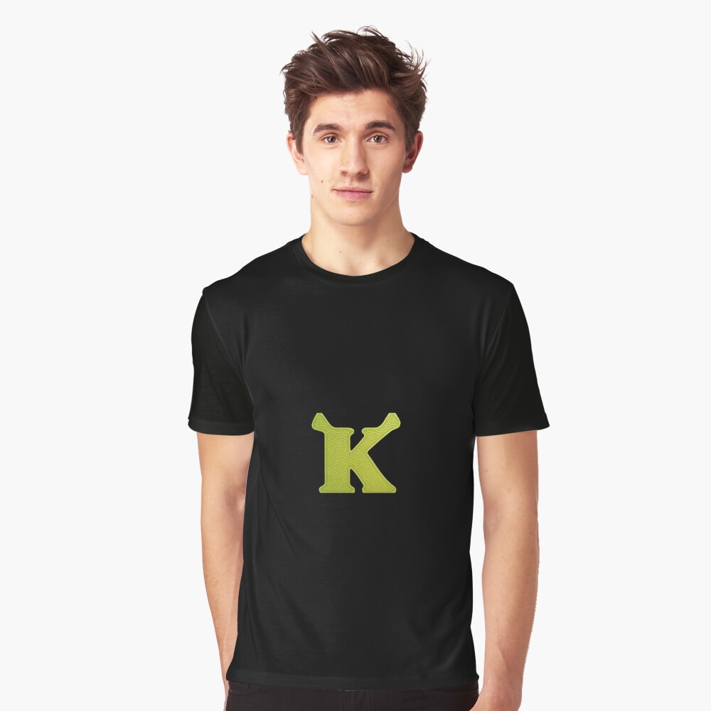 "Shrek Letter K Name" Sticker for Sale by DMoney9 | Redbubble