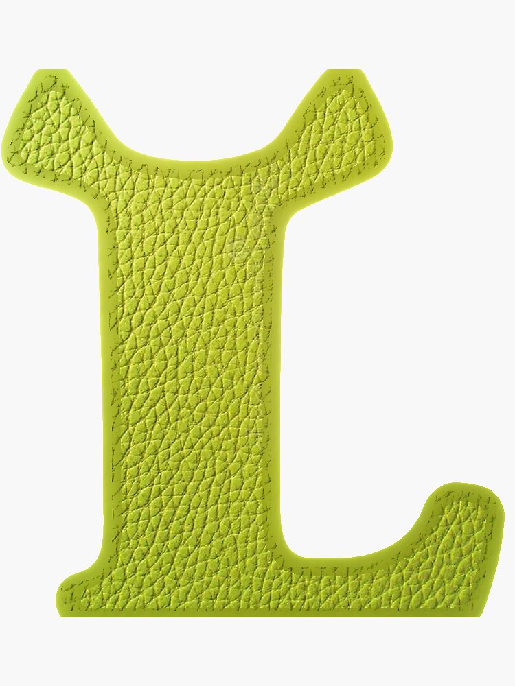 "Shrek Letter L Name" Sticker for Sale by DMoney9 | Redbubble