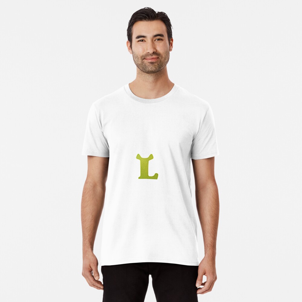 "Shrek Letter L Name" Sticker for Sale by DMoney9 | Redbubble
