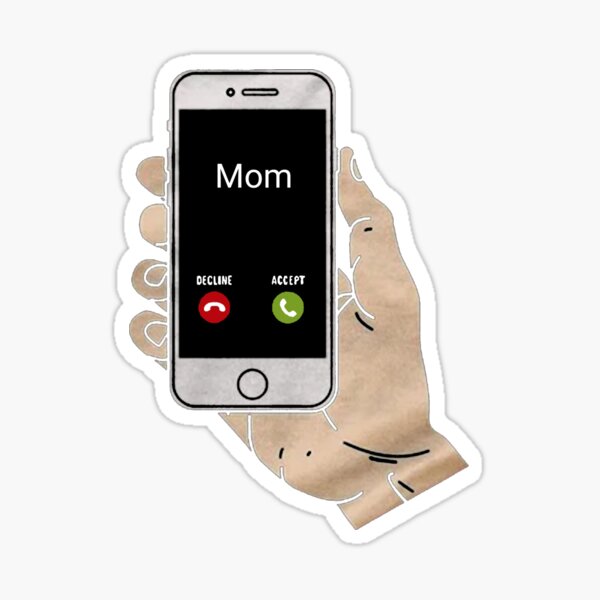 "Call mom Heart mom phone accept call I love you mother honor memory ...