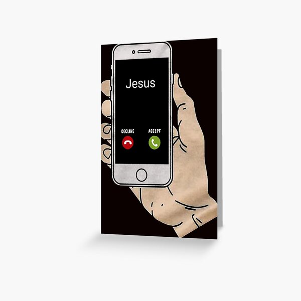 "Call Jesus cellphone cell text God talk Father son holy spirit believe ...