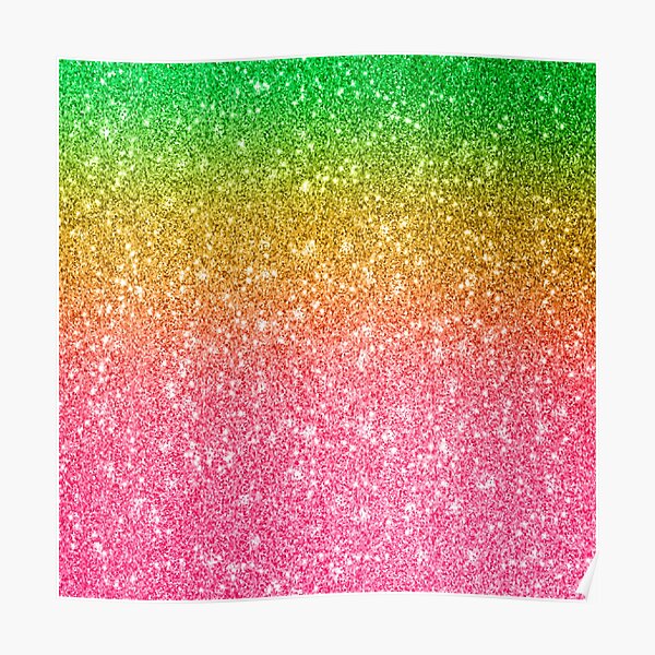 "green gold pink glitter background" Poster for Sale by naragonkanok ...