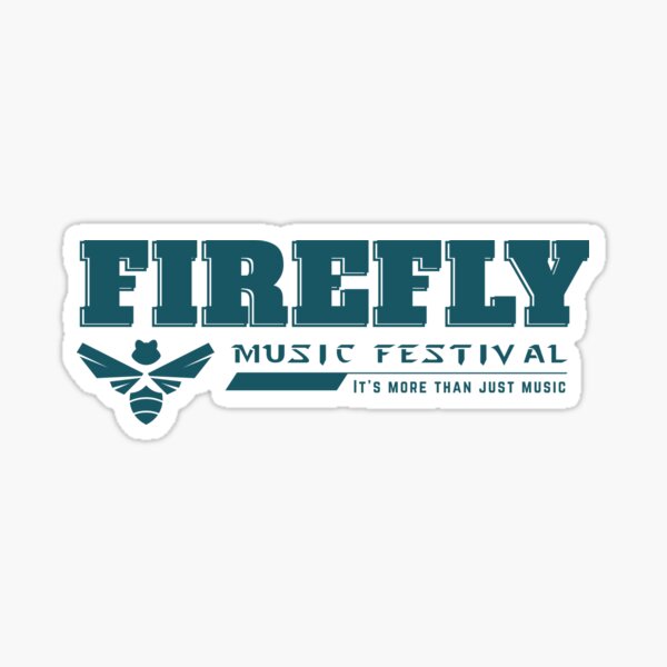 "firefly music festival" Sticker for Sale by puppyizo | Redbubble