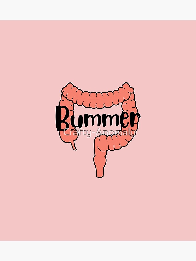 Poster « Bummer, jeu de mots d'humour médical sur la maladie chronique ...